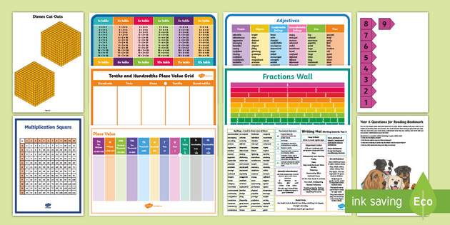 Classroom Essentials for Year 6 Resource Pack (teacher made)