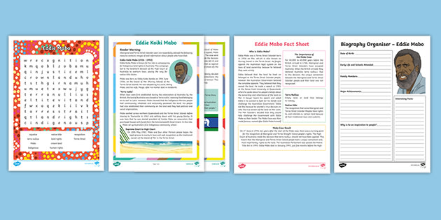 Eddie Mabo Resource Pack