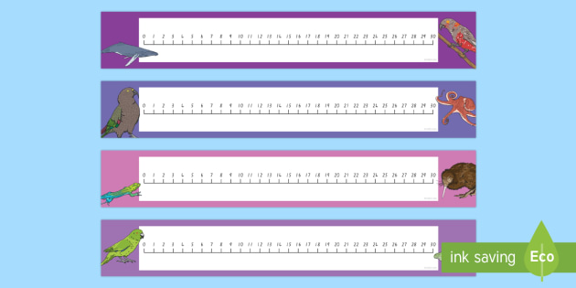 Numbers to 30 Number Line (teacher made)