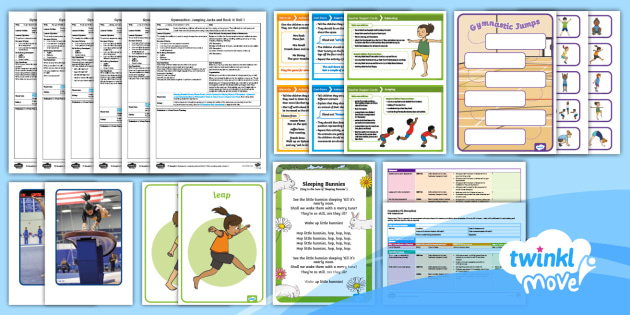 👉 Twinkl Move PE I Reception Gymnastics I Jumping Jacks