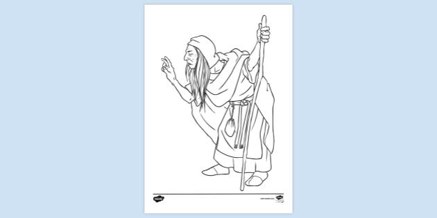 FREE! - Cailleach Colouring | Colouring Sheet (teacher made)