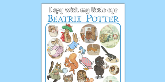 I Spy With My Little Eye Beatrix Potter