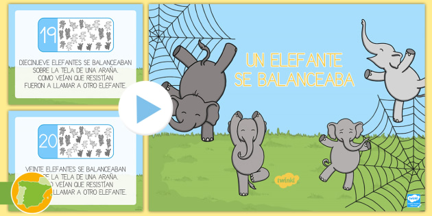 Presentación: Un elefante se balanceaba 1-20