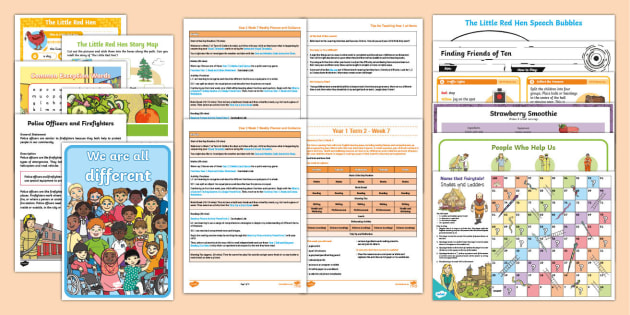 FREE! - Year 1 Term 2 Week 7 Remote Home Learning Pack