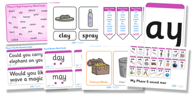 Phase 5 Phonics Intervention Pack (teacher made)