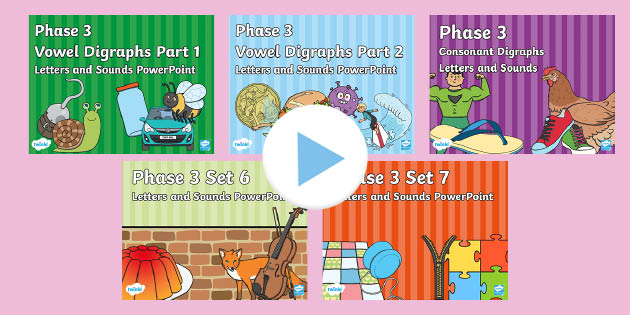 Phase 3 PowerPoint Pack Letters and Sounds