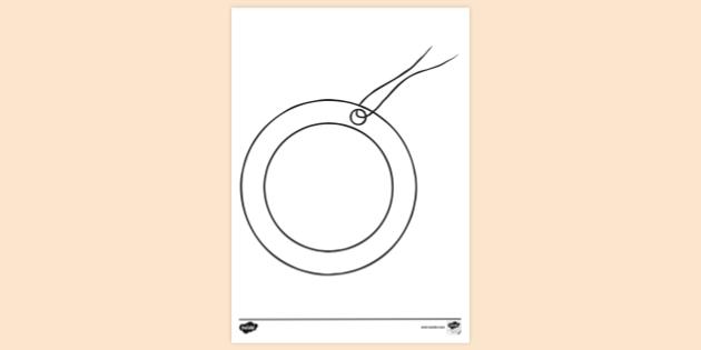 FREE! - Circular Price Tag Colouring | Colouring Sheets
