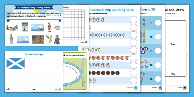 St. Andrew's Day Early Level Resource Pack (Teacher-Made)