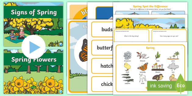 Spring Aistear Oral Language Activity Pack (Teacher-Made)