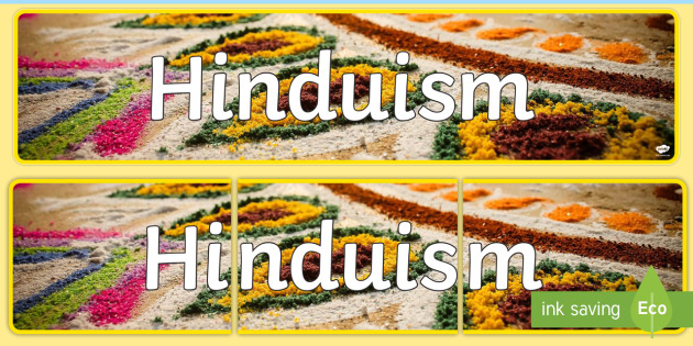 Hinduism Photo Display Banner