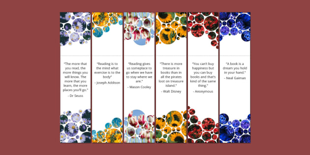 Foldable Reading Bookmarks Pack - Beyond English - Secondary