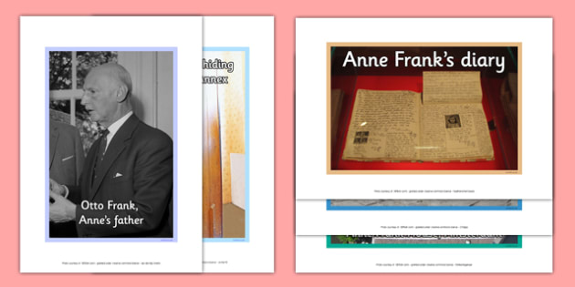 Anne Frank Poster Pack