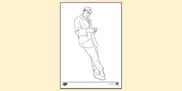 FREE! - Harry Ferguson Colouring Sheet | Colouring Sheets