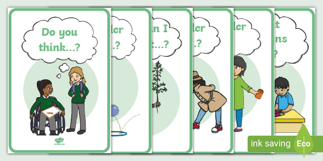 KS1 Scientific Enquiry Question Posters (teacher made)