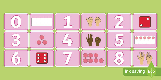 👉 Making Pairs Number Hunt Cards (teacher made)