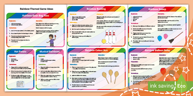Rainbow-Themed Game Ideas - Parents - Fun Stuff