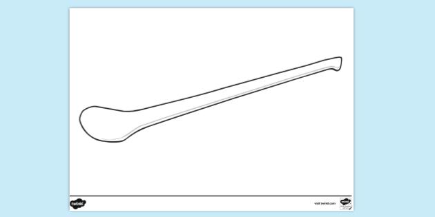 FREE! - Hurling Stick Colouring Page (teacher made)