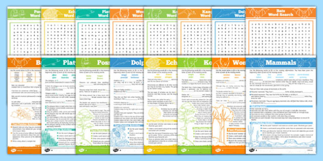 Australian Mammals Activity Pack (teacher made)