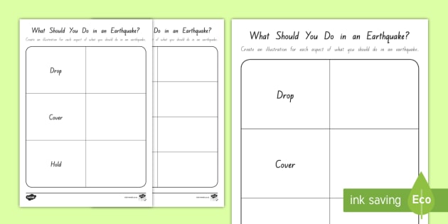 What to Do in an Earthquakes Activity | Years 0-3 | Twinkl