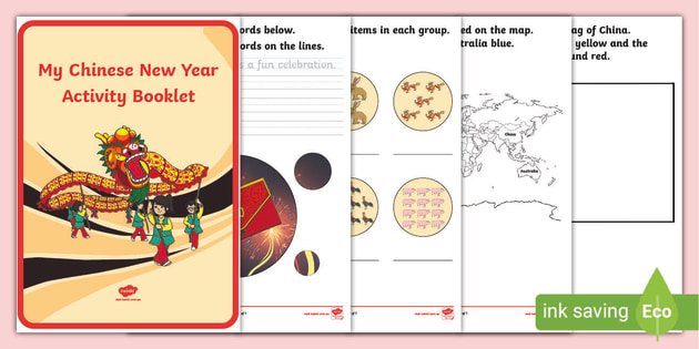 Chinese New Year Activity Booklet (teacher made)