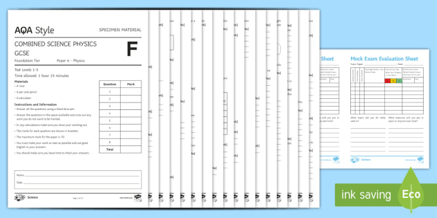 Combined Science Papers | twinkl.ca