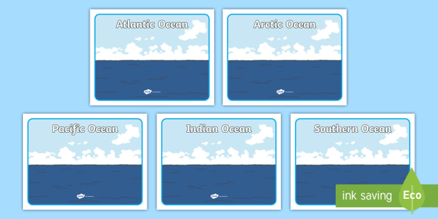 Editable Ocean Signs | World Oceans Day | Twinkl USA