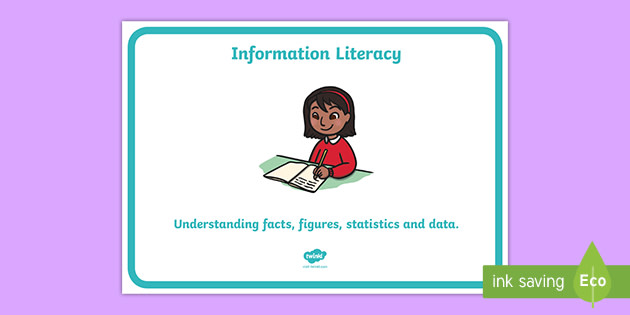 Information Literacy Display Poster (Teacher-Made)