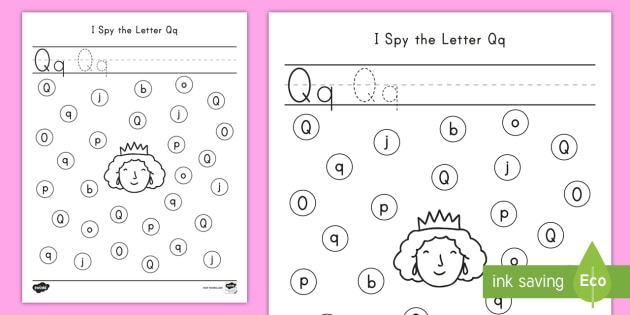 I Spy the Letter Qq Activity - Alphabet - ELA (teacher made)