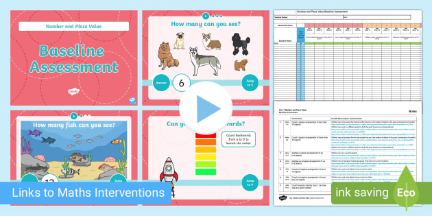 👉 Year 1 Number and Place Value Baseline Assessment