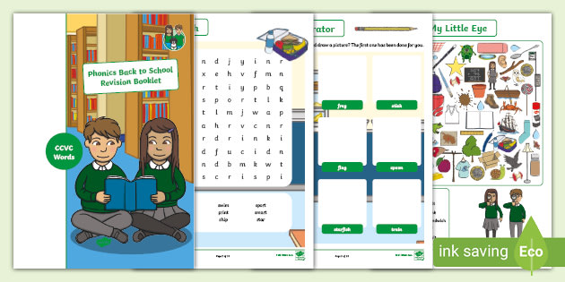 Phonics Level 4 Revision: CCVC Words (teacher made)
