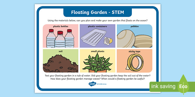 Floating Garden STEM Activity (teacher made)