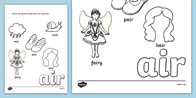 Air Phonics Activities | twinkl.co.uk
