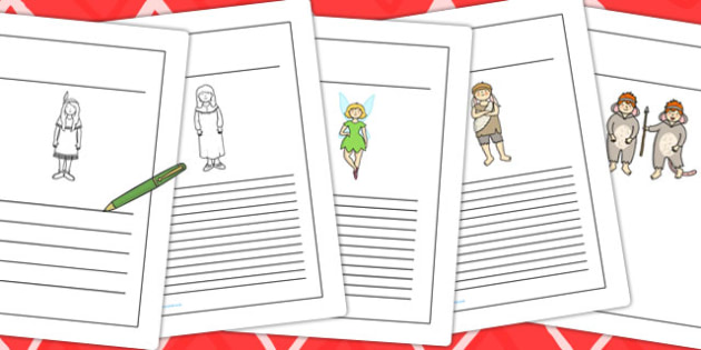 Peter Pan Writing Frames (teacher made)