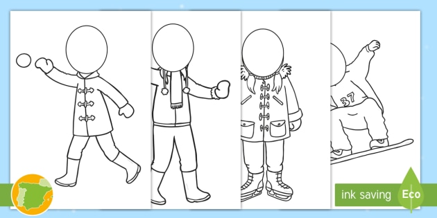 Ficha de actividad: Actividades de invierno | Infantil