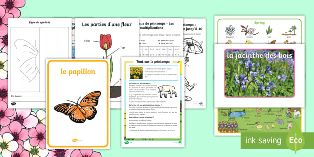 Pack de ressources : Le printemps