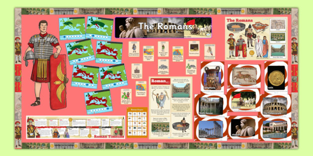 Romans Ready Made Display Pack (teacher made)