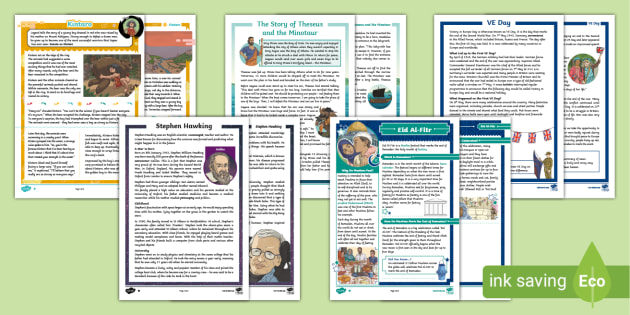 UKS2 May Reading Comprehension Activity Pack (teacher made)