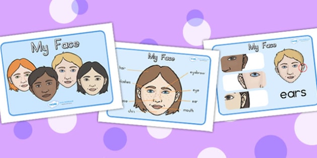 My Face Display Posters (teacher made)