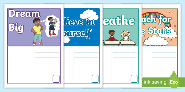 FREE! - Inspirational Postcards (teacher made)