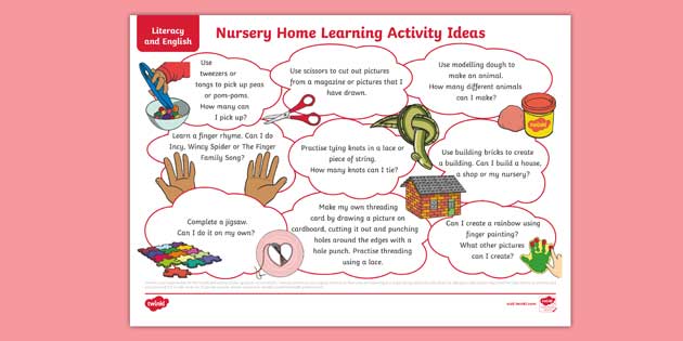 Nursery Rhyme Fine Motor Activities