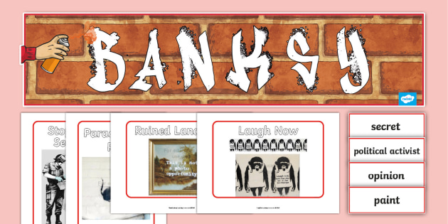 Banksy Display Pack (teacher made)