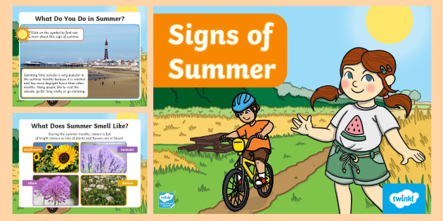 Summer PowerPoint for Children | Easy to Download | Twinkl