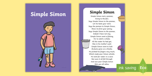 Simple Simon Nursery Rhyme IKEA Tolsby/Fiestad Frame