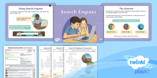 Computing: Strategic Searching Online: Search Engines Year 5 Lesson 1