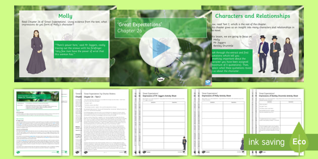 GCSE Great Expectations Chapter 26 Lesson Pack