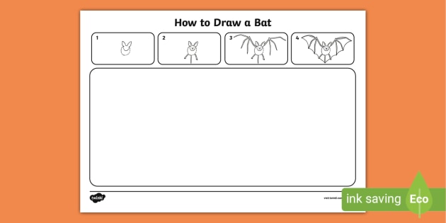 FREE! - How to Draw a Bat (teacher made)