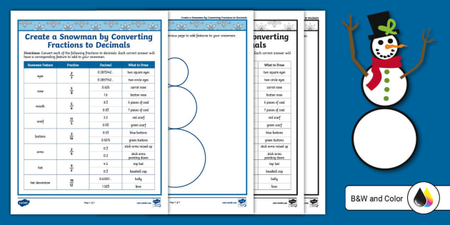 Converting Fractions To Decimals Worksheets 8th Grade Grade 5
