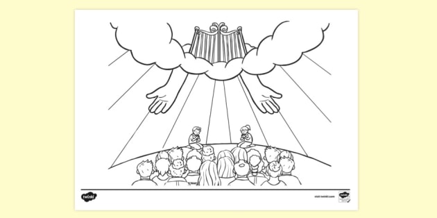 All Saints Day Colouring Page | Colouring Sheets