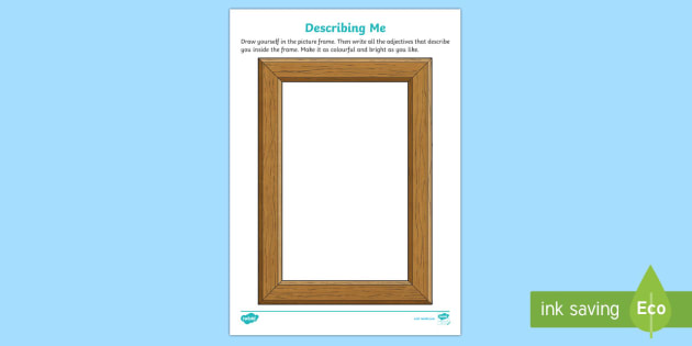 KS1 Describing Me Worksheet / Worksheet (teacher made)