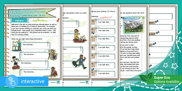 Year 1 Reading Comprehension Parent Guide and Activity Ideas - Twinkl ...